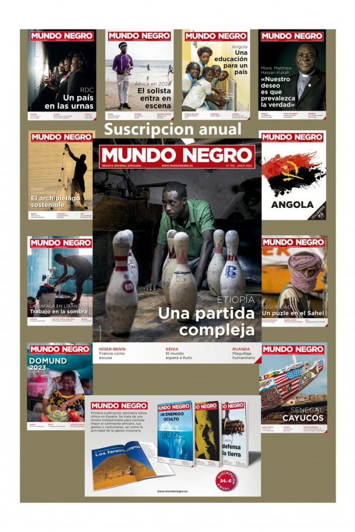 Mundo Negro. Suscripción - Editorial Mundo Negro